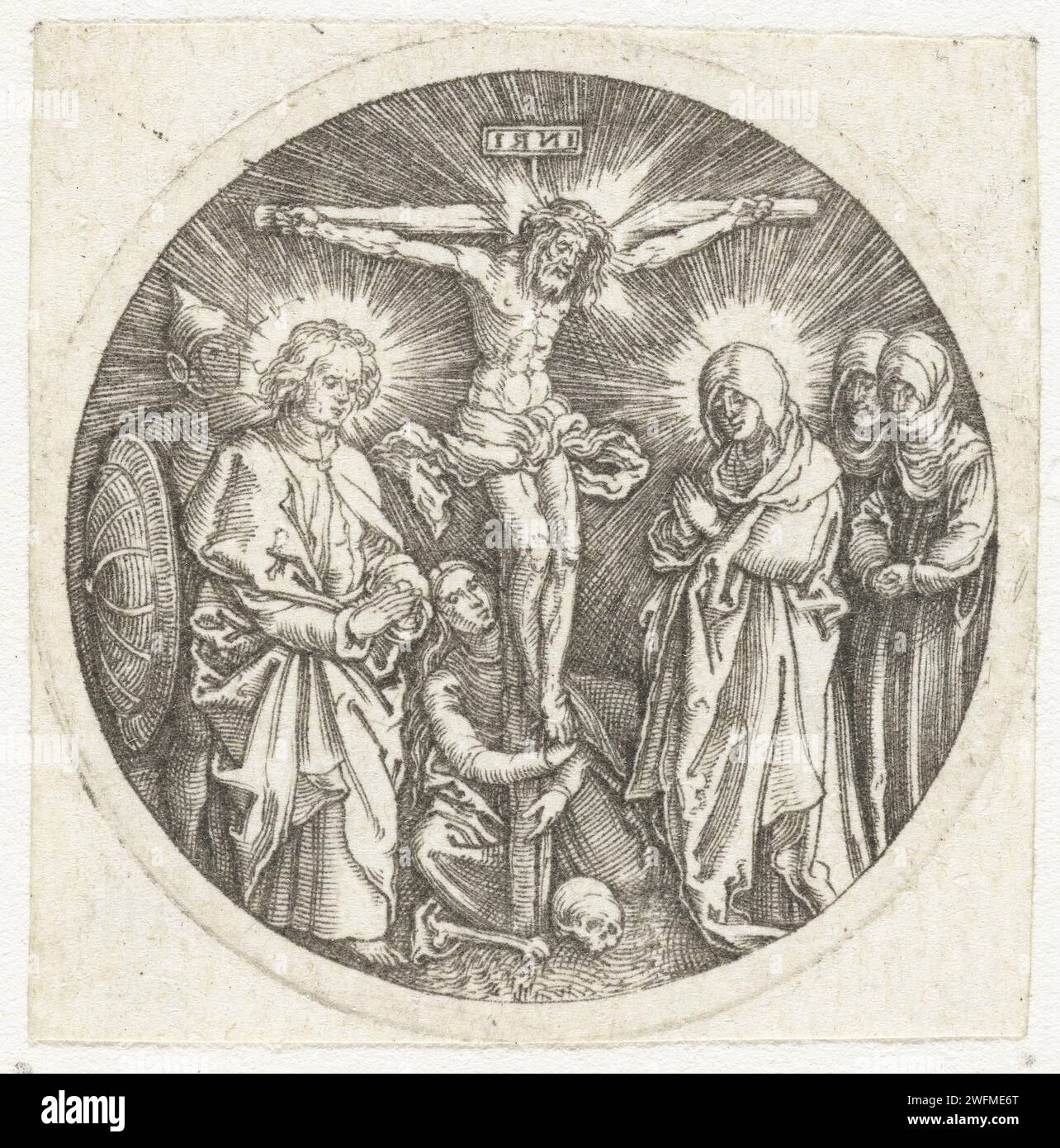 Round christ on the cross hi-res stock photography and images - Alamy