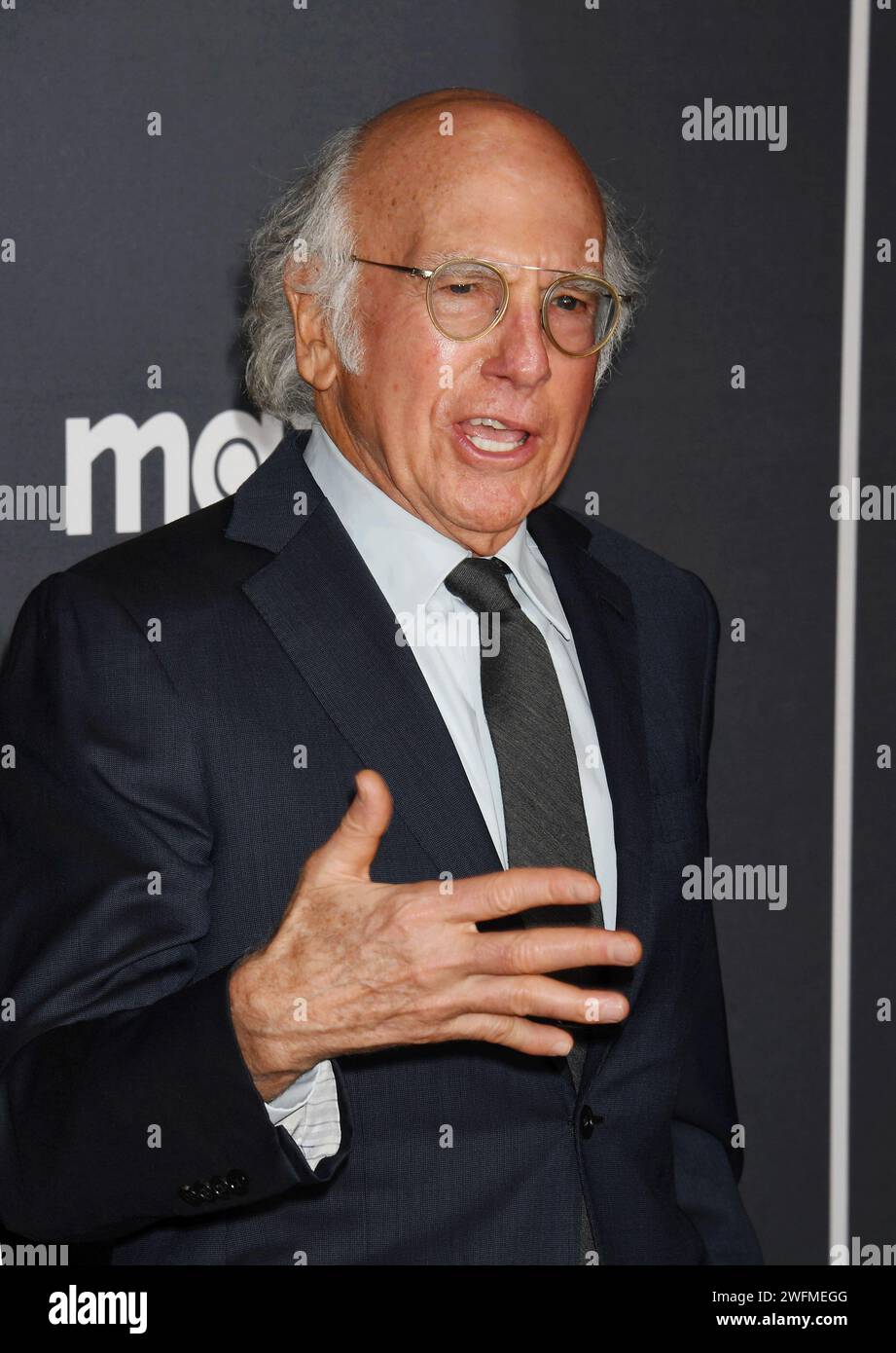 LOS ANGELES, CALIFORNIA - JANUARY 30: Larry David attends the season 12 ...