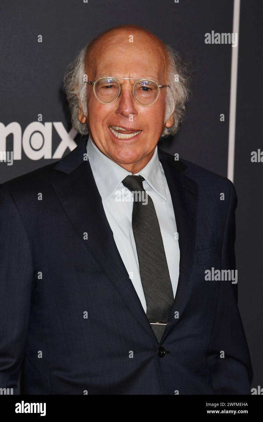 LOS ANGELES, CALIFORNIA - JANUARY 30: Larry David attends the season 12 ...