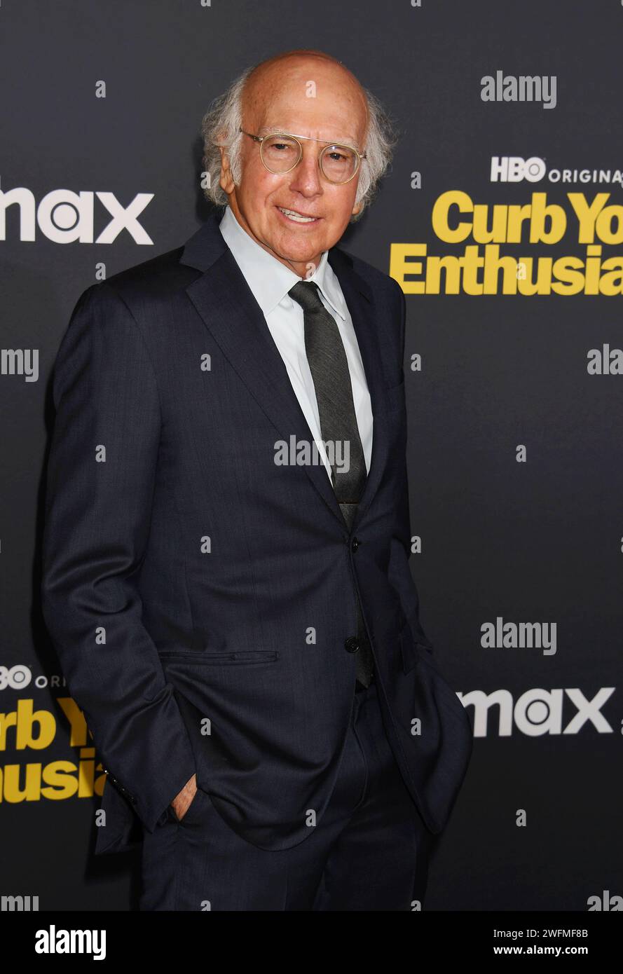 LOS ANGELES, CALIFORNIA - JANUARY 30: Larry David attends the season 12 ...