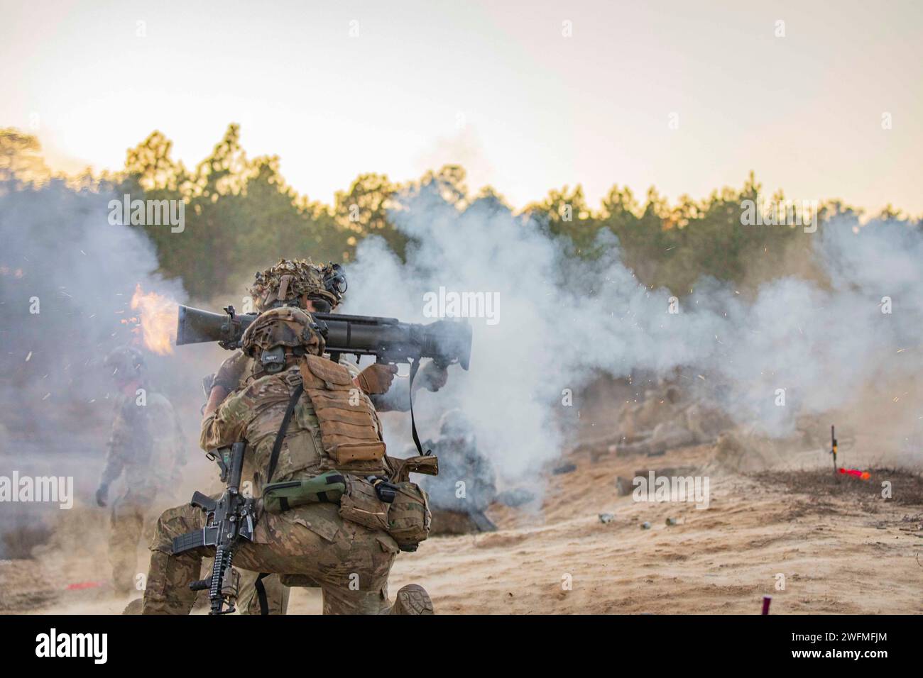 U.S. Army Paratroopers assigned to Bravo Company “Black Heart”, 1st ...