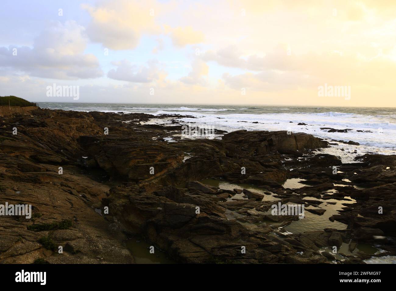 The peninsula of Quiberon is a French peninsula located in Morbihan ...