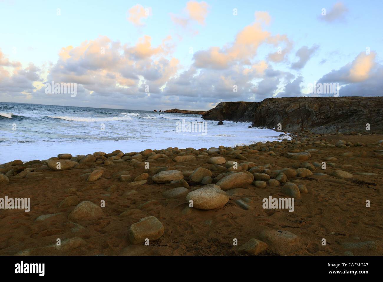 The peninsula of Quiberon is a French peninsula located in Morbihan ...