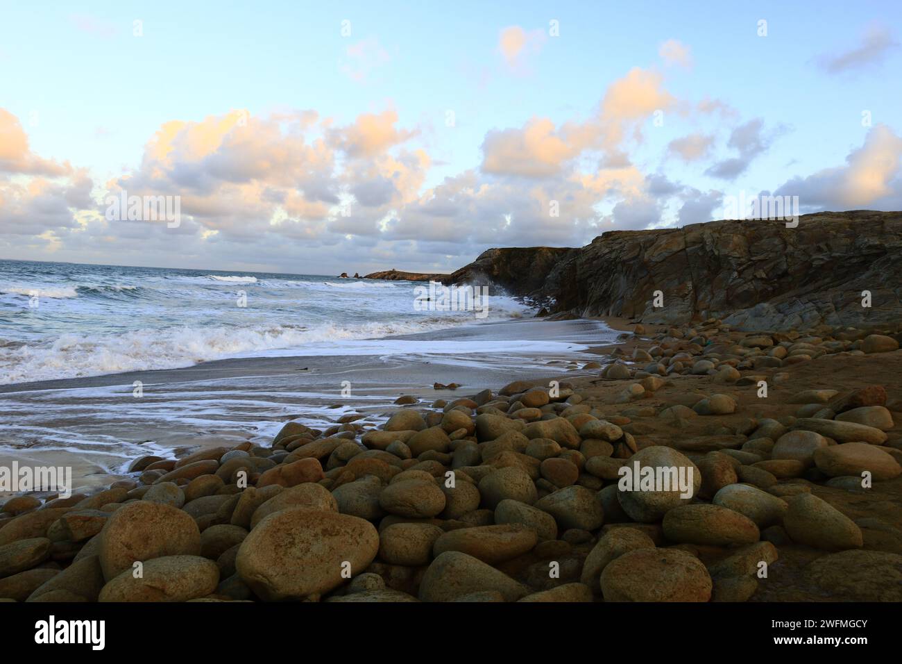 The peninsula of Quiberon is a French peninsula located in Morbihan ...