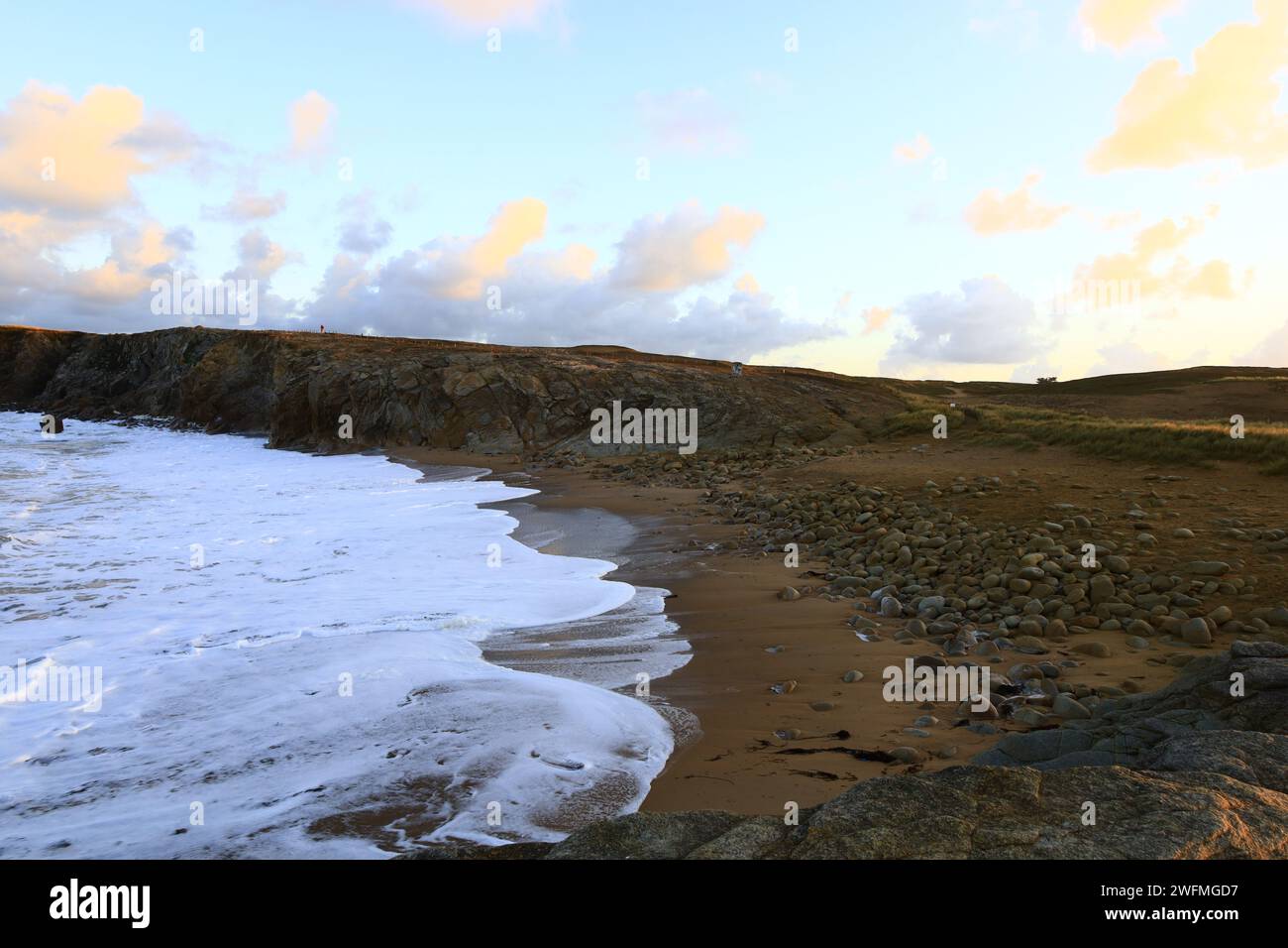 The peninsula of Quiberon is a French peninsula located in Morbihan ...