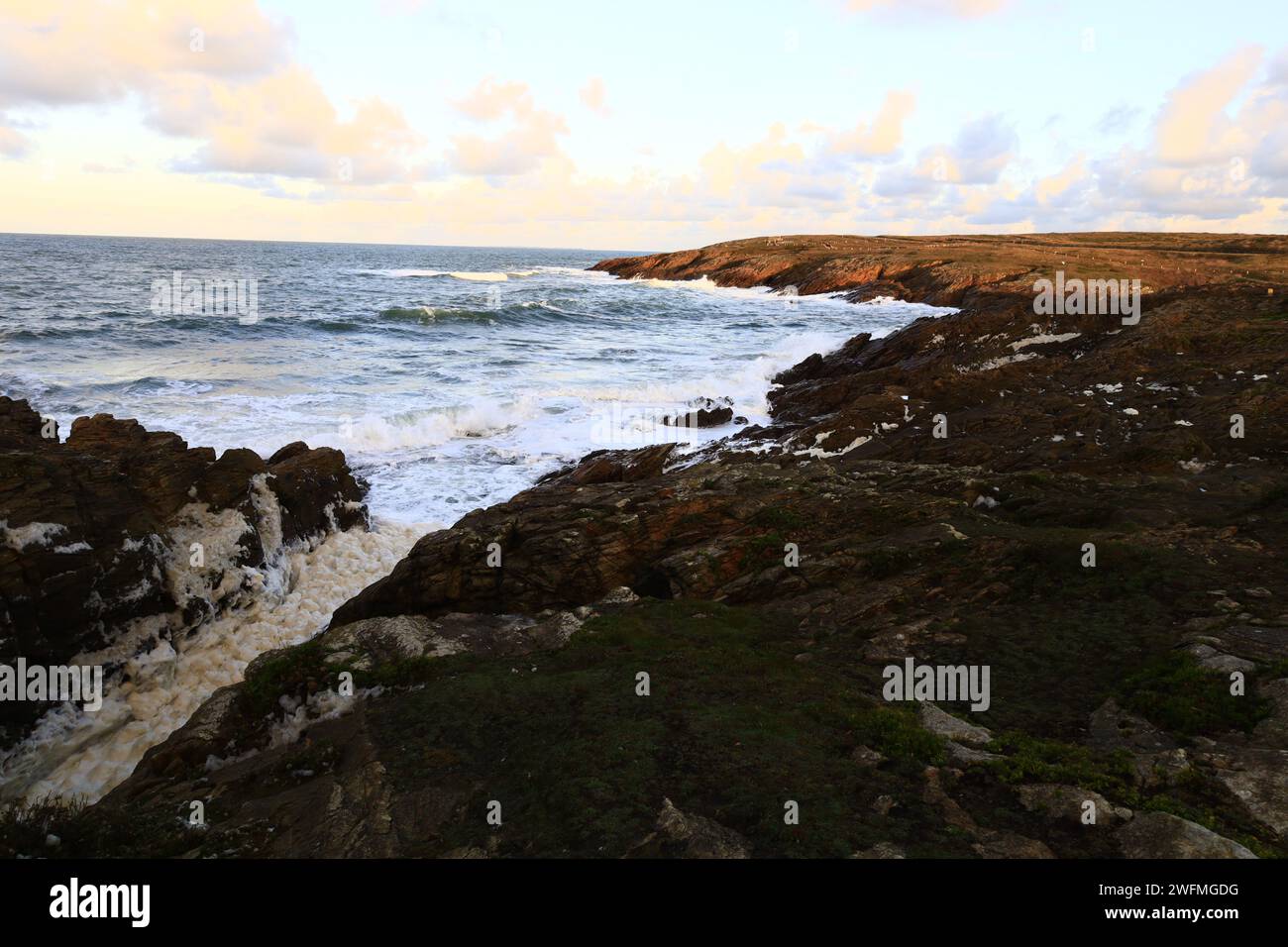 The peninsula of Quiberon is a French peninsula located in Morbihan ...