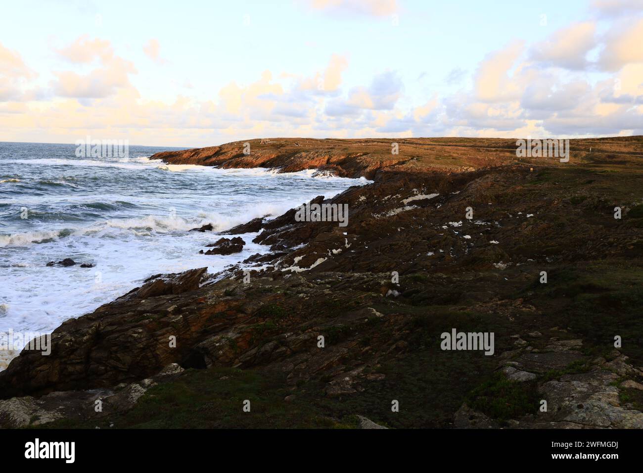 The peninsula of Quiberon is a French peninsula located in Morbihan ...