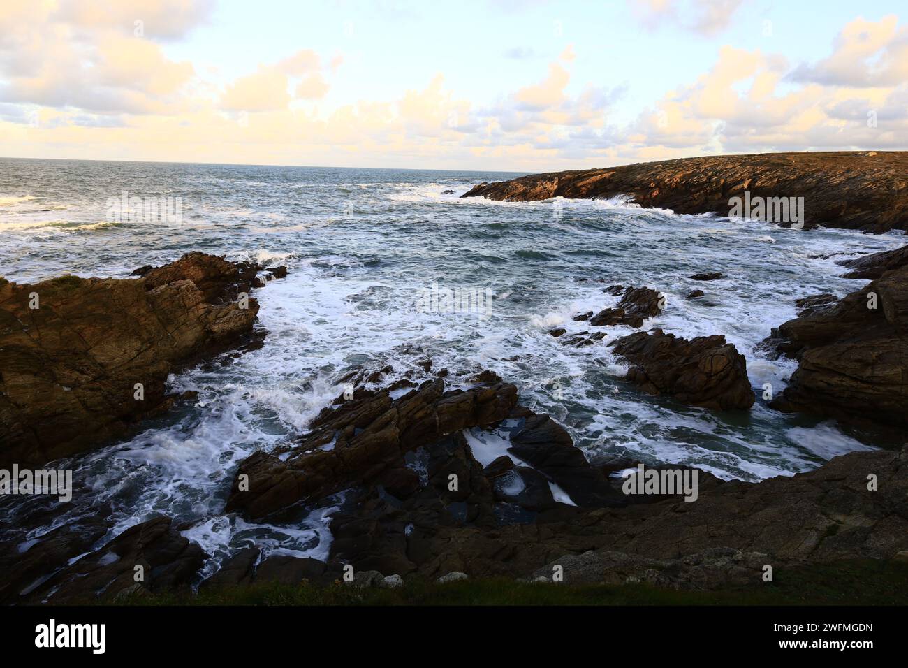 The peninsula of Quiberon is a French peninsula located in Morbihan ...