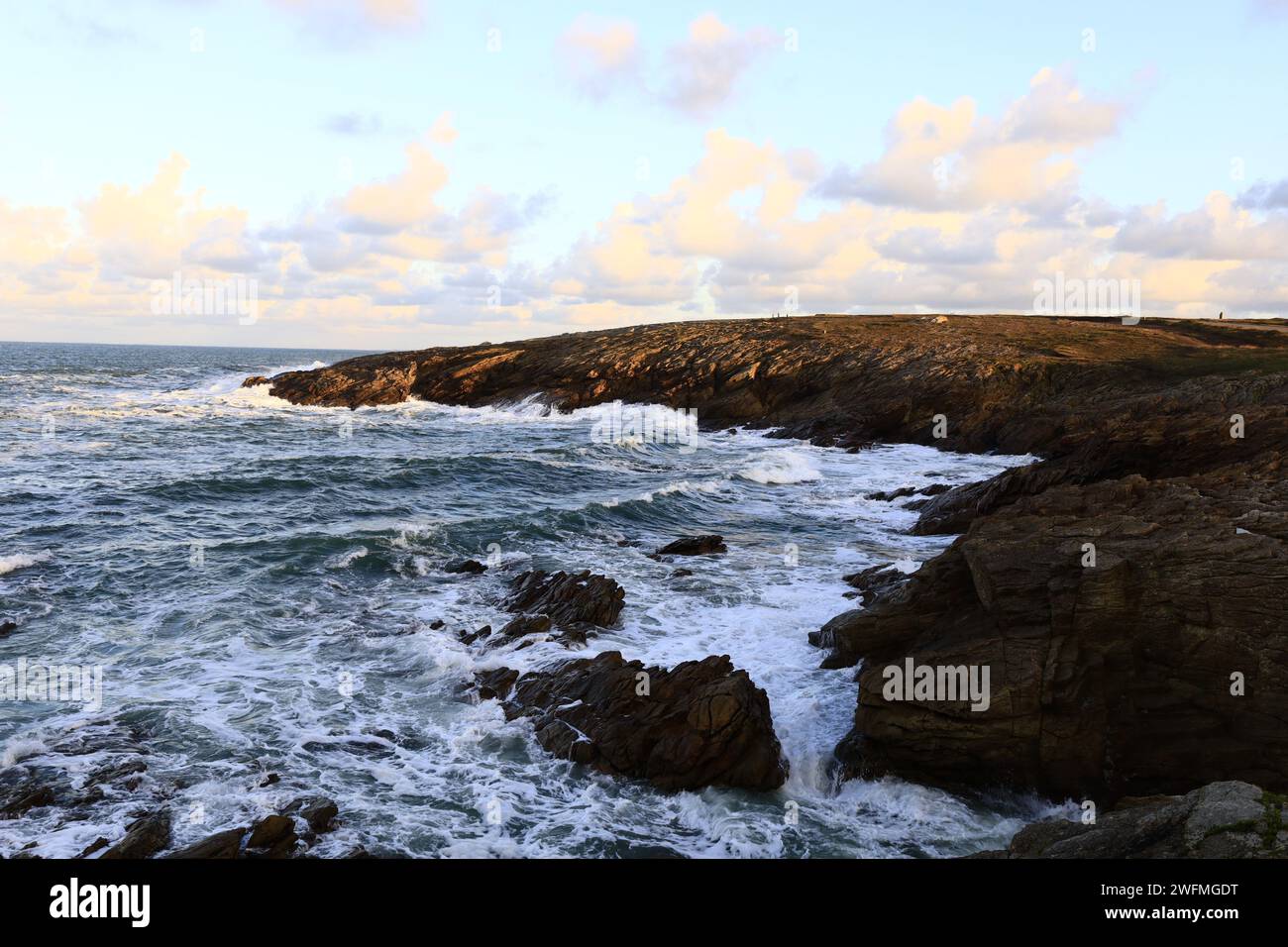 The peninsula of Quiberon is a French peninsula located in Morbihan ...