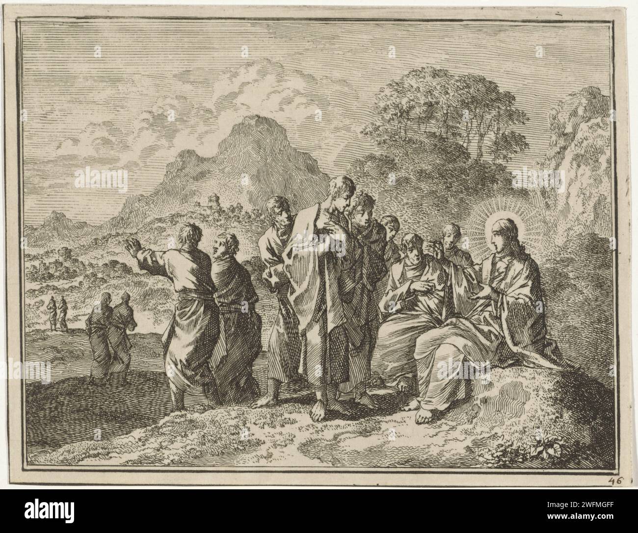 Christ sends out the apostles hi-res stock photography and images - Alamy