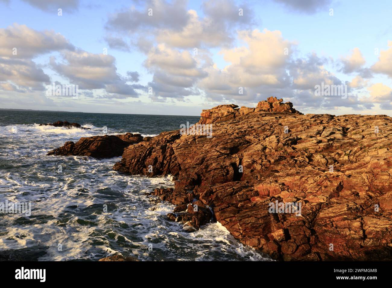 The peninsula of Quiberon is a French peninsula located in Morbihan ...