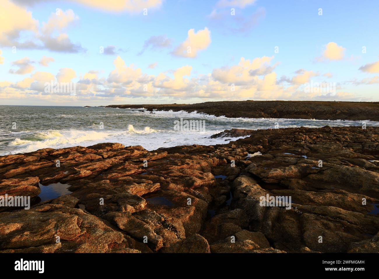 The peninsula of Quiberon is a French peninsula located in Morbihan ...
