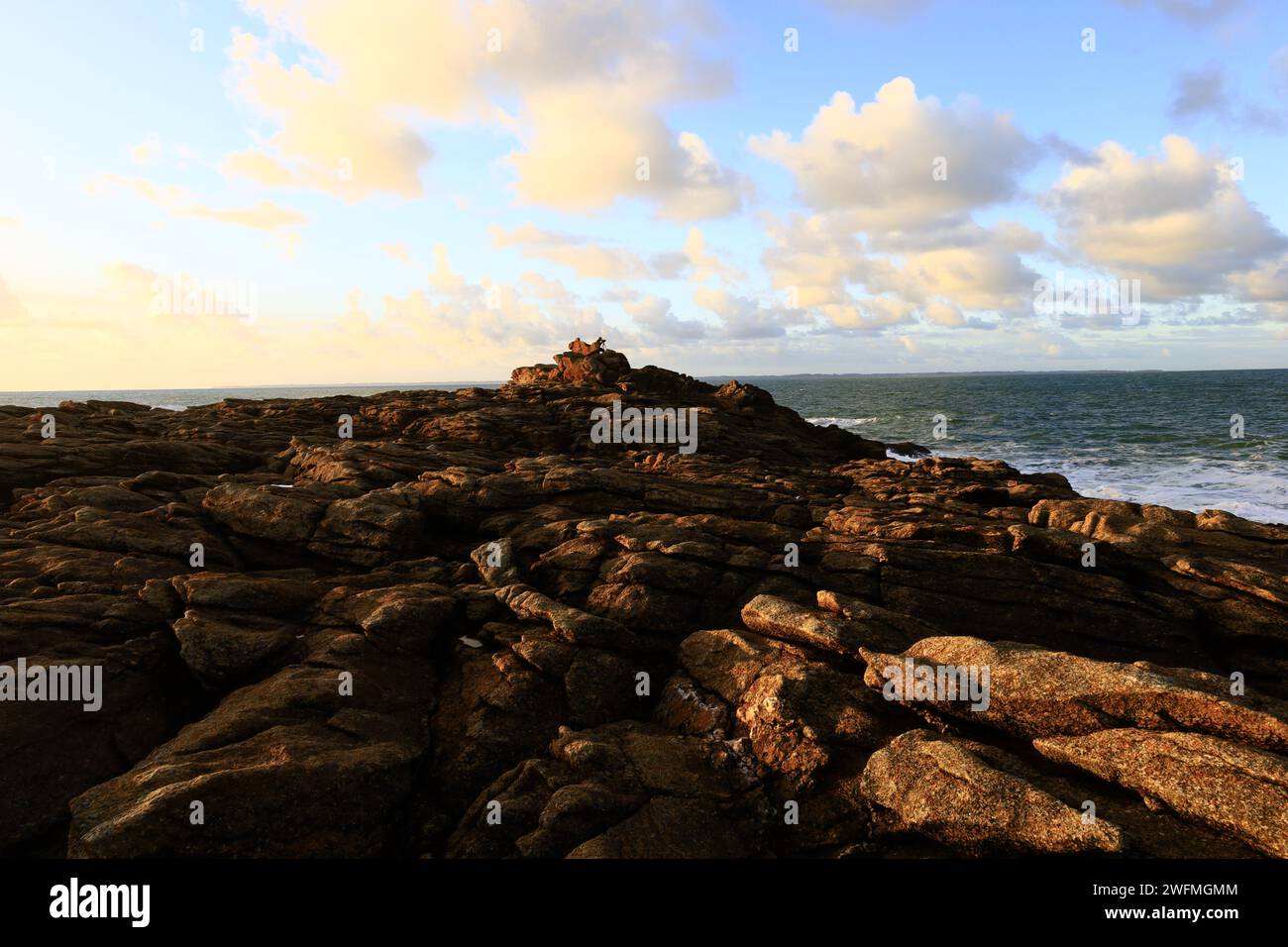 The peninsula of Quiberon is a French peninsula located in Morbihan ...