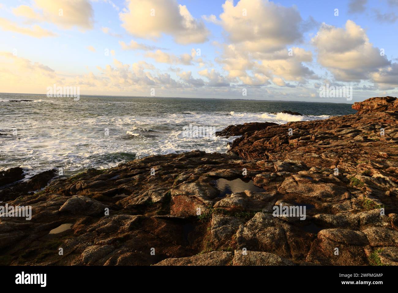 The peninsula of Quiberon is a French peninsula located in Morbihan ...