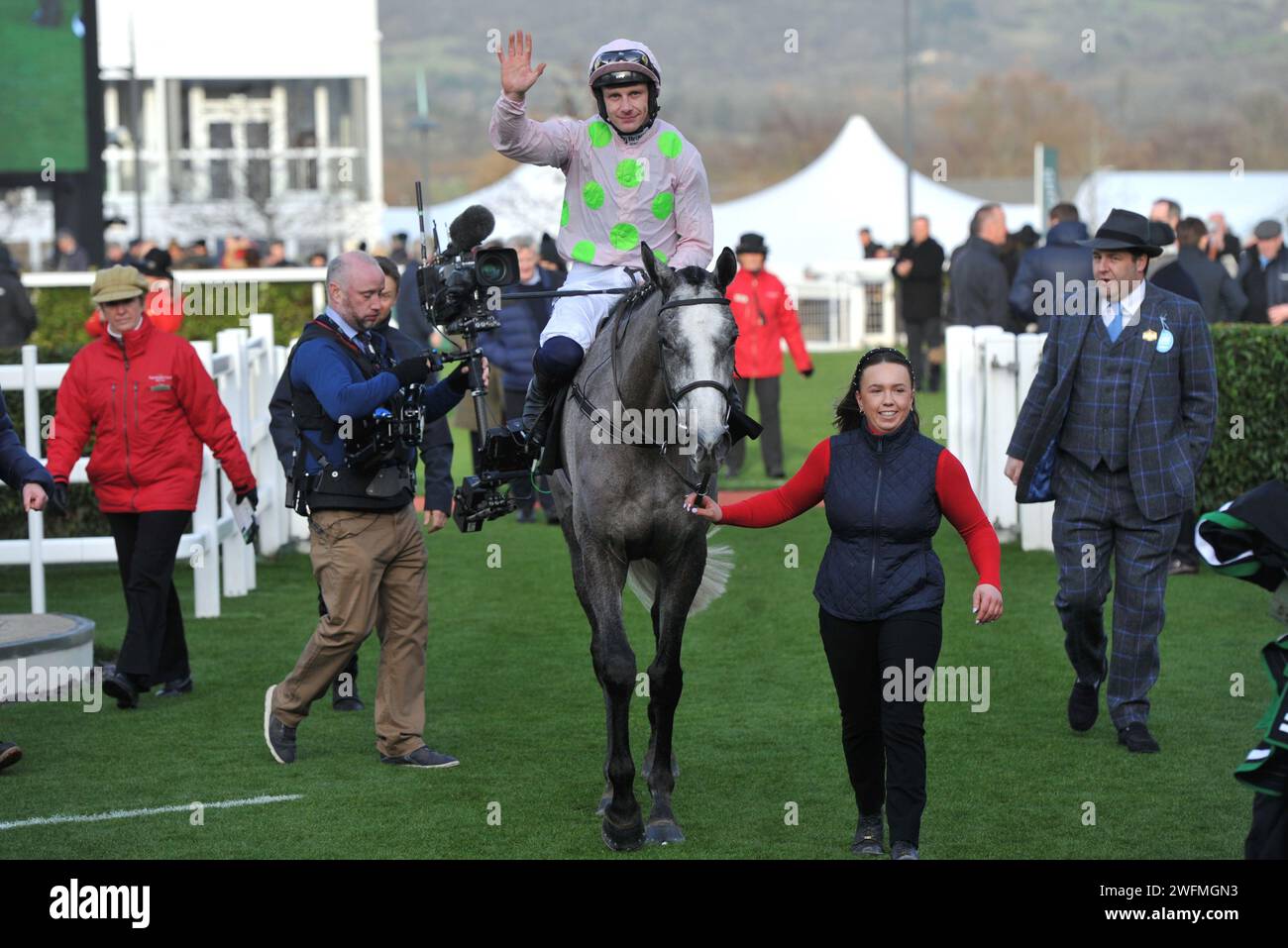 Action winners enclosure hi-res stock photography and images - Alamy