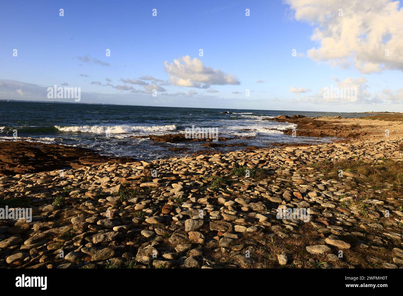 The peninsula of Quiberon is a French peninsula located in Morbihan ...