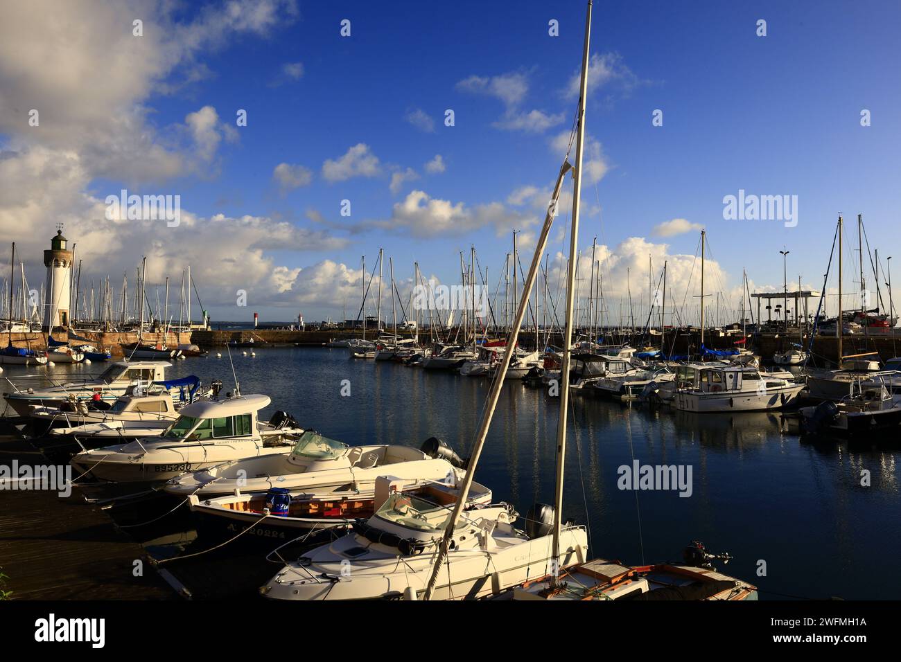 The port-Haliguen is located in Quiberon located in Morbihan, Brittany ...