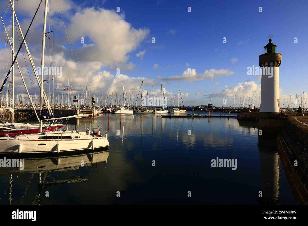 The port-Haliguen is located in Quiberon located in Morbihan, Brittany ...