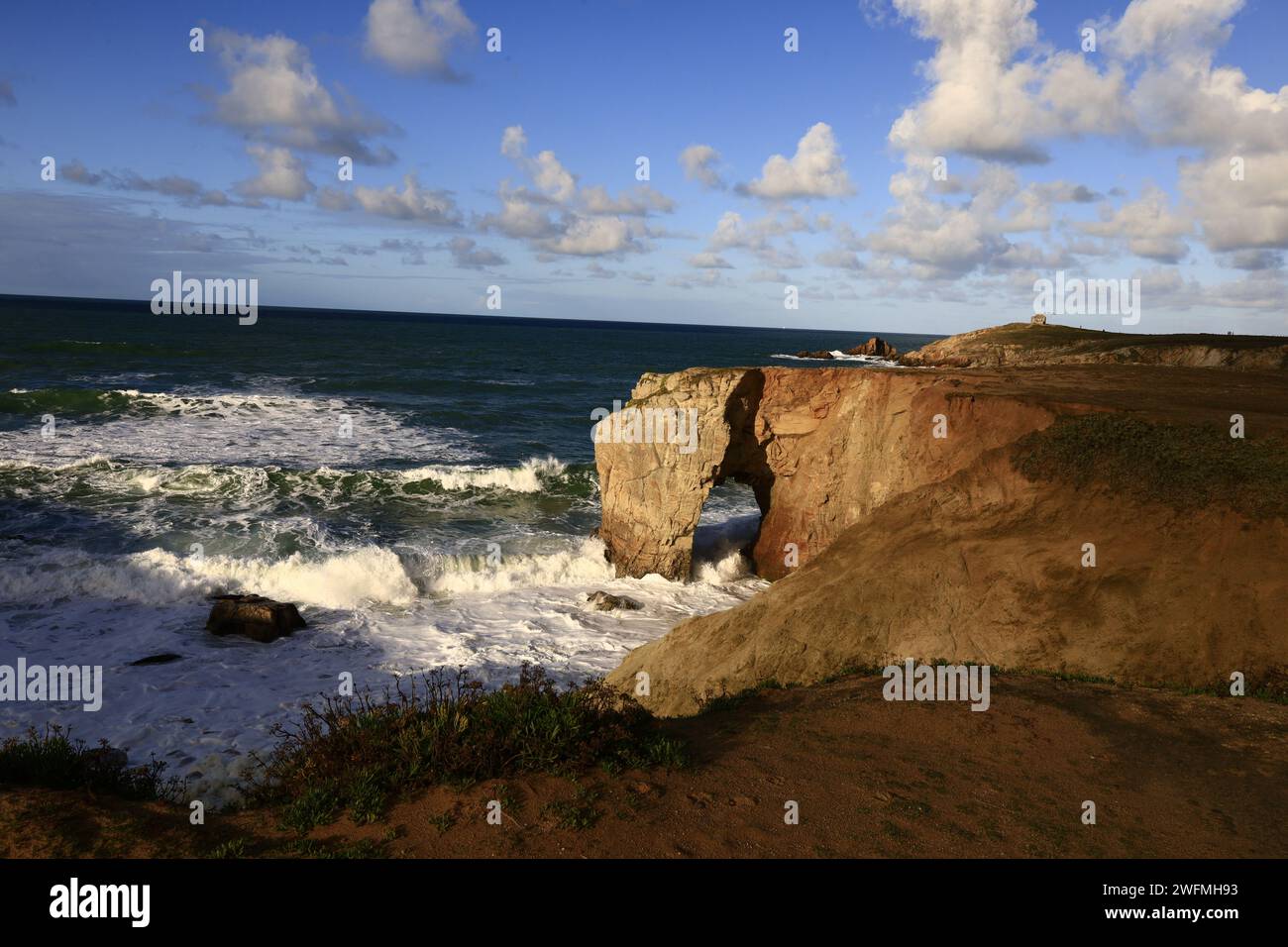 The peninsula of Quiberon is a French peninsula located in Morbihan ...