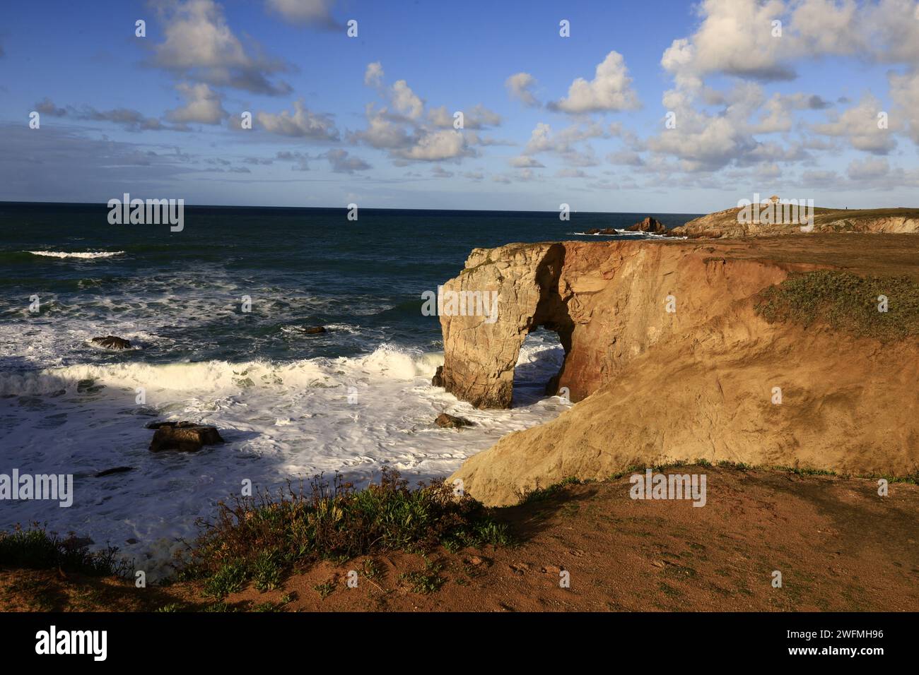 The peninsula of Quiberon is a French peninsula located in Morbihan ...