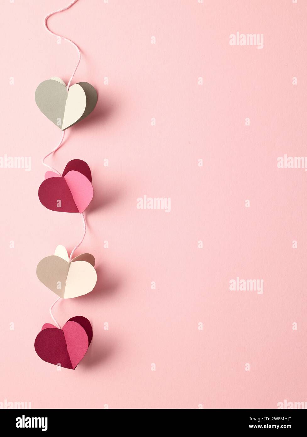 Heart shaped paper hi-res stock photography and images - Alamy