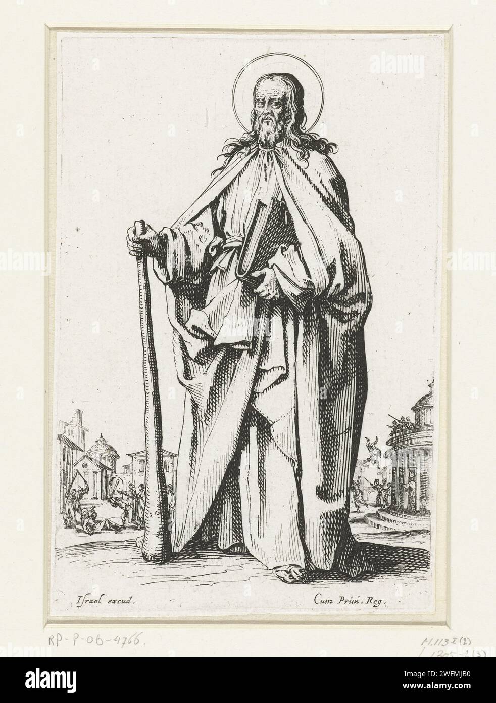 Apostel Jakobus de Mindere, Jacques Callot, 1631 print James the lesser ...