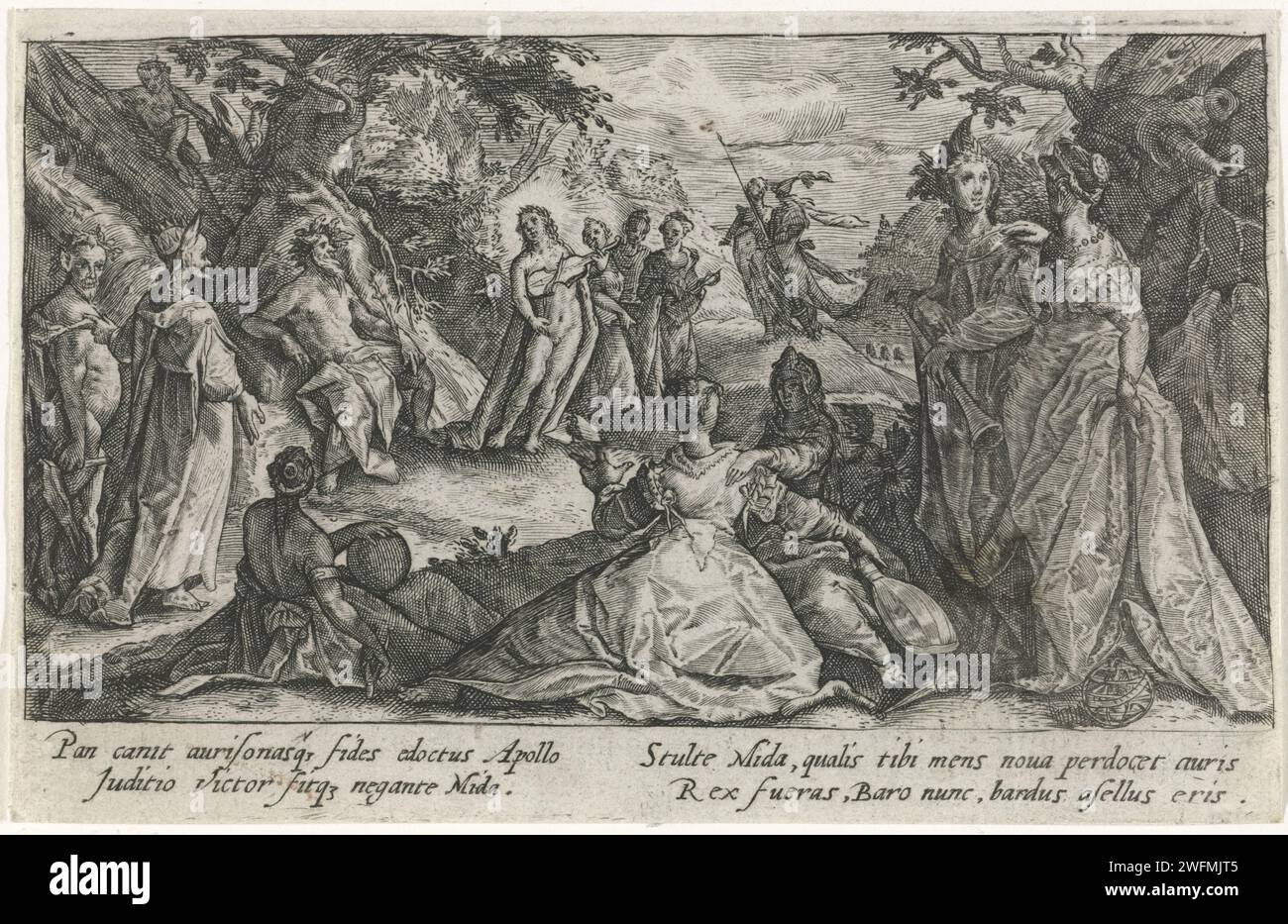 Apollo crispijn van de passe 1602 hi-res stock photography and images ...