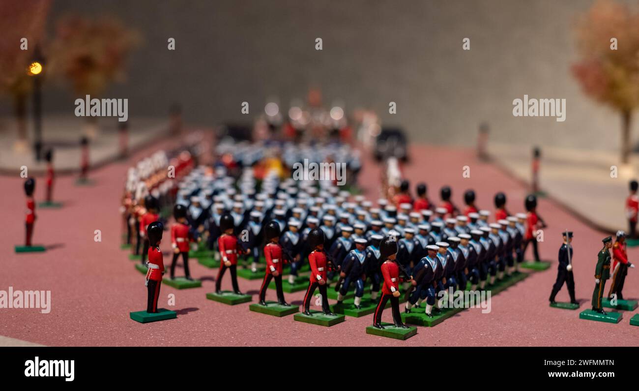 Model soldiers used to plan for Operation London Bridge, funeral ...