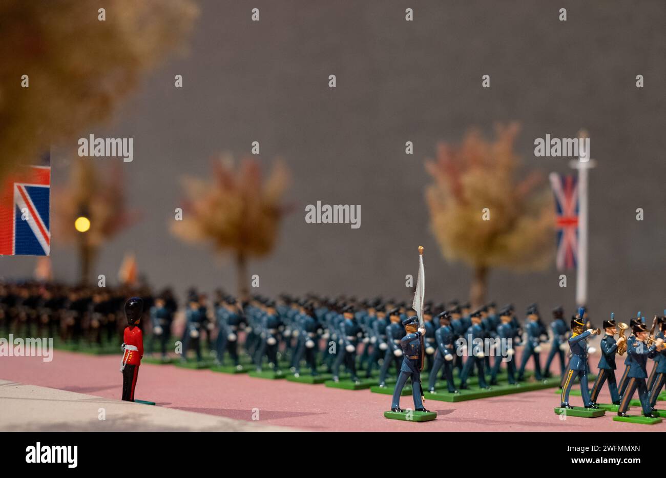 Model soldiers used to plan for Operation London Bridge, funeral ...