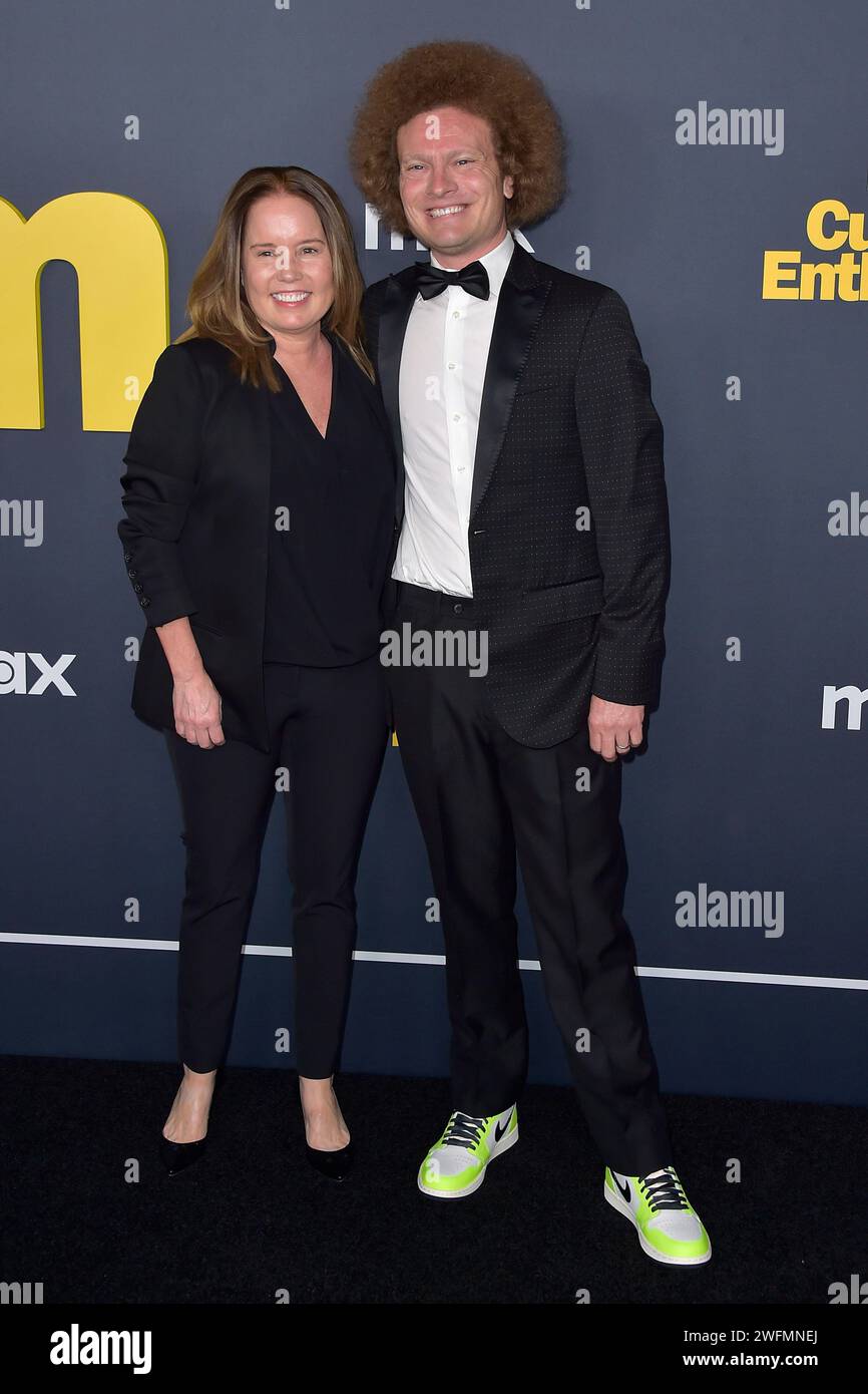 Jennifer Corey und Adam Feil bei der Premiere der 12. Staffel der HBO ...