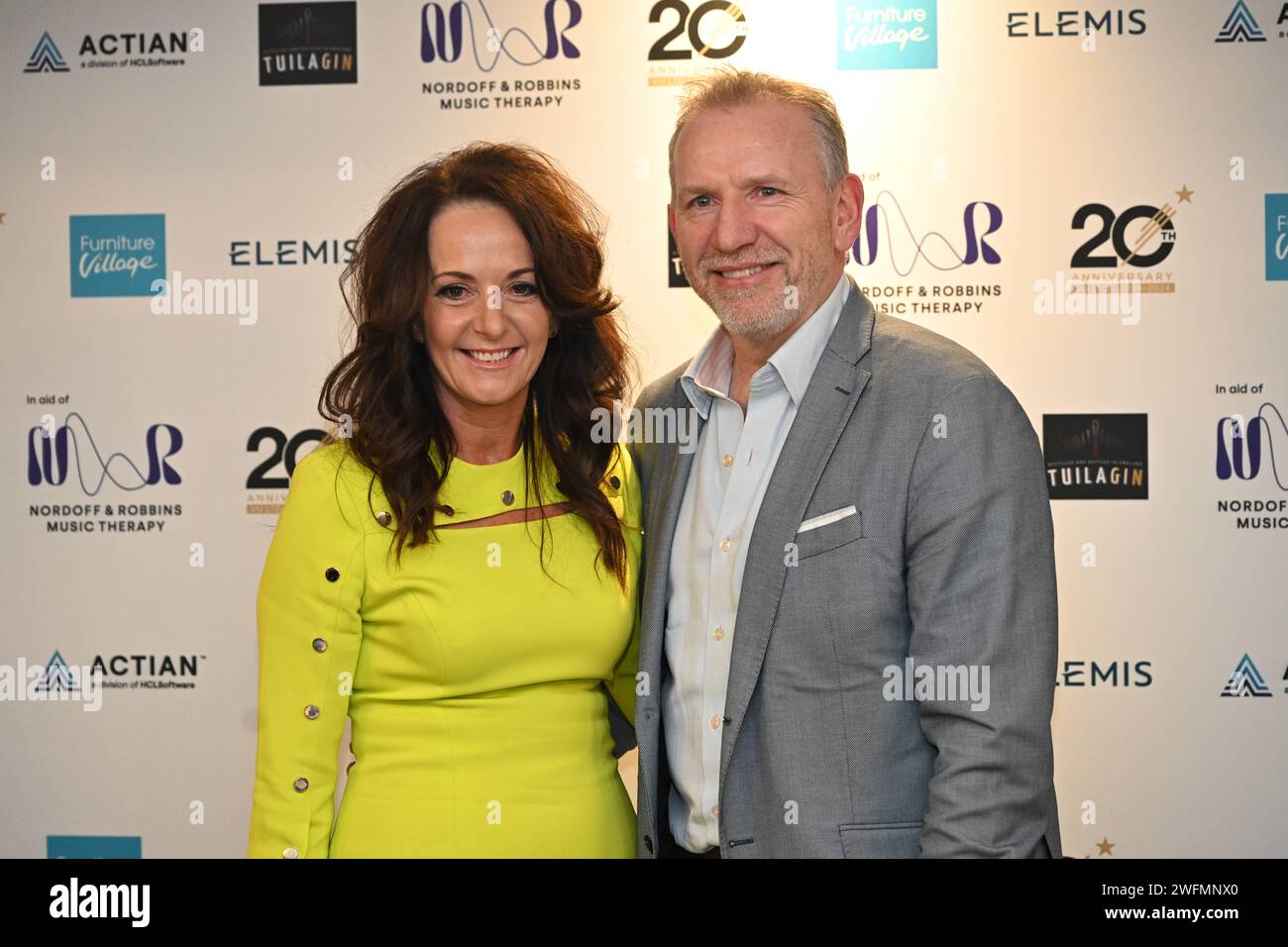 London, UK. 31st Jan, 2024. Nordoff and Robbins Legends of Rugby Dinner ...