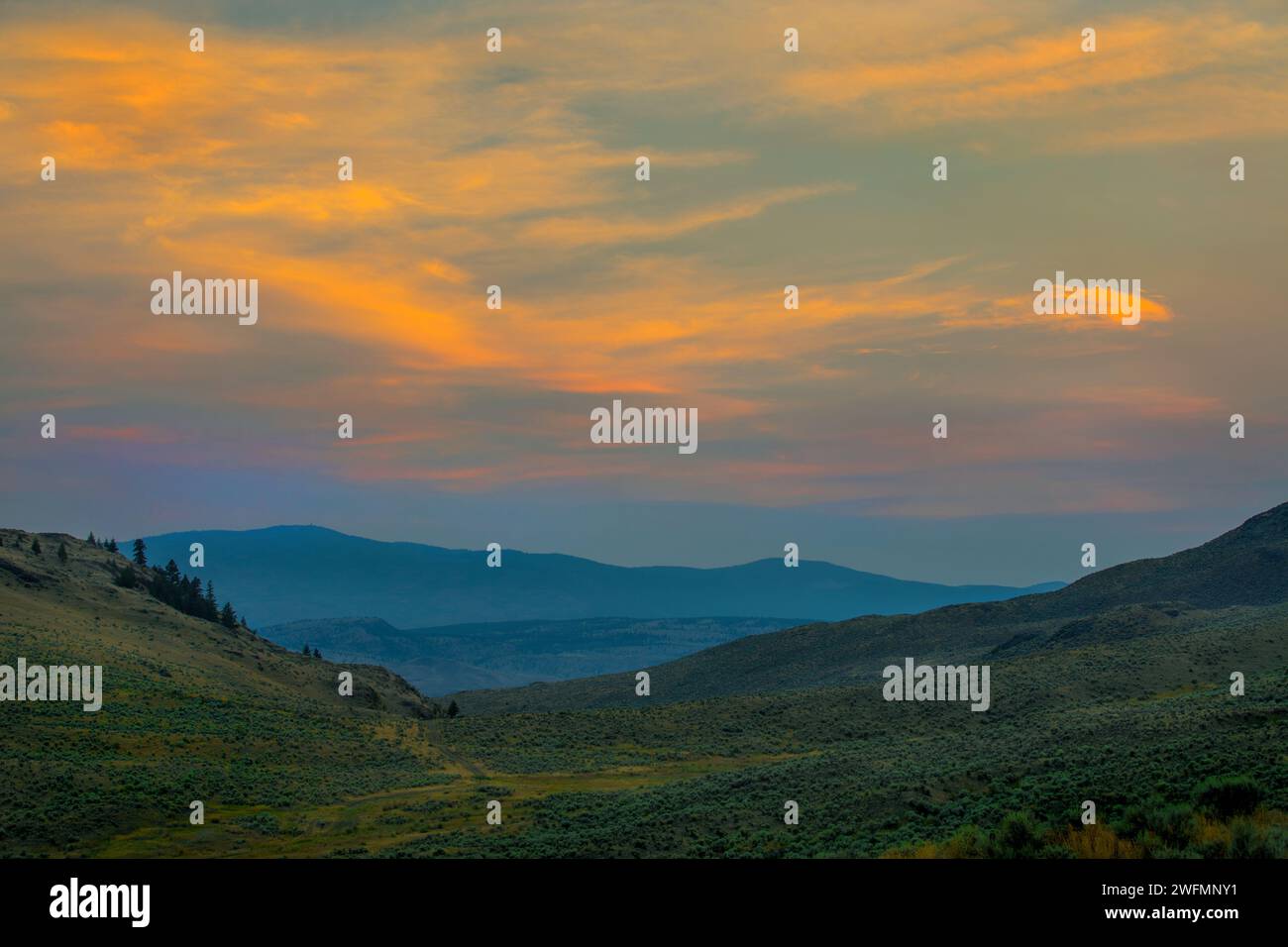 Valley of Color Stock Photo - Alamy