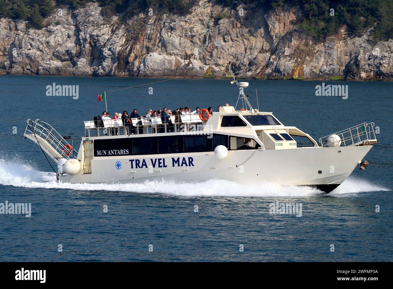 “Antes” a 21 meter long high speed passenger ferry operated by ...