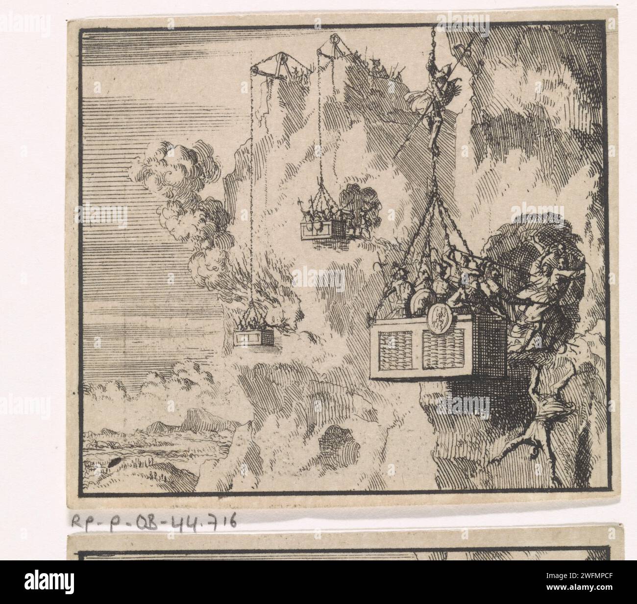 King Herod fights robbers who have hidden themselves in caves, Jan ...