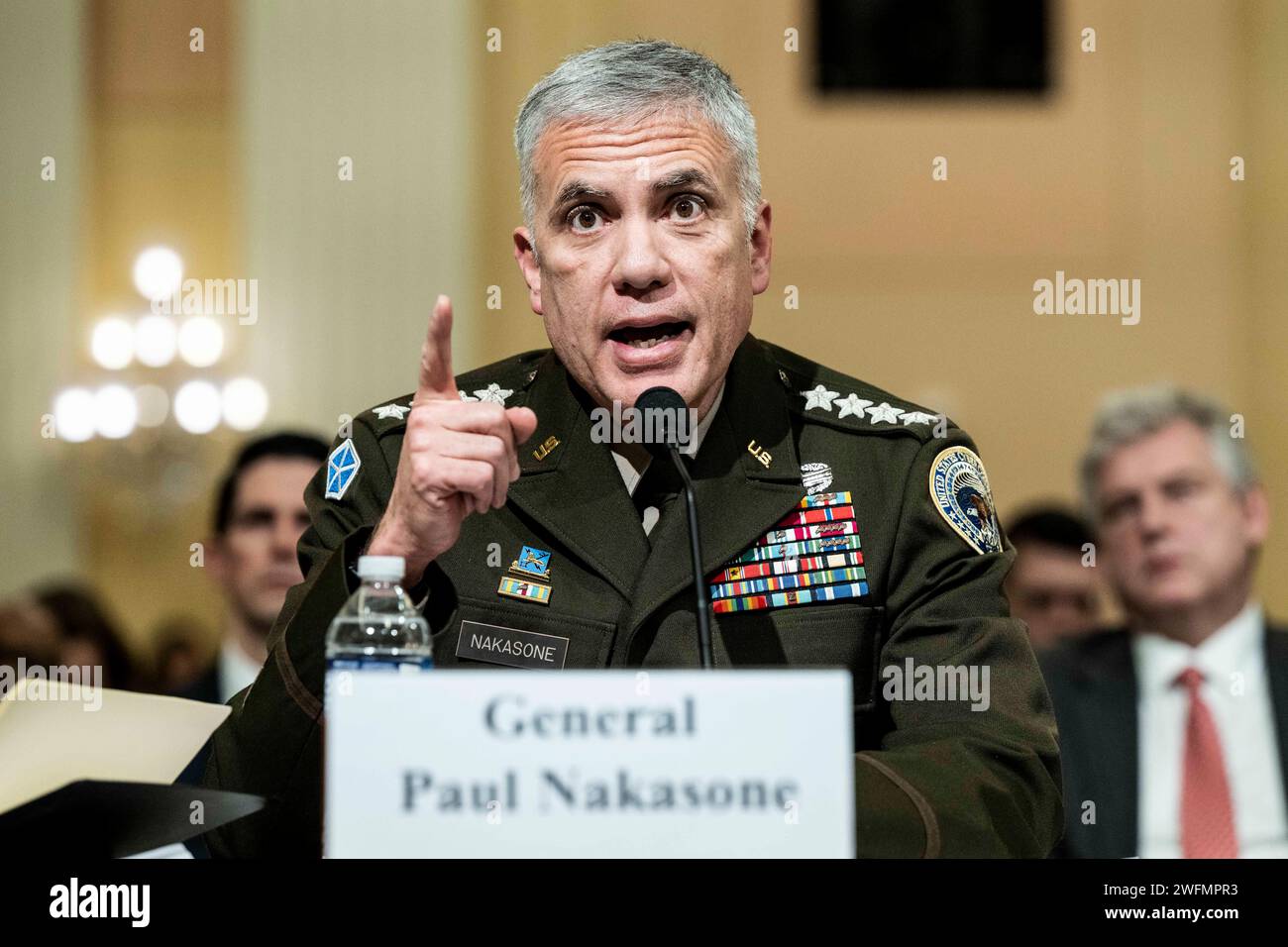 Washington, District Of Columbia, USA. 31st Jan, 2024. PAUL NAKASONE ...