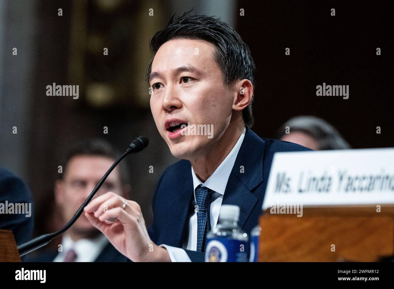 Washington, United States. 31st Jan, 2024. Shou Chew, Chief, Executive ...