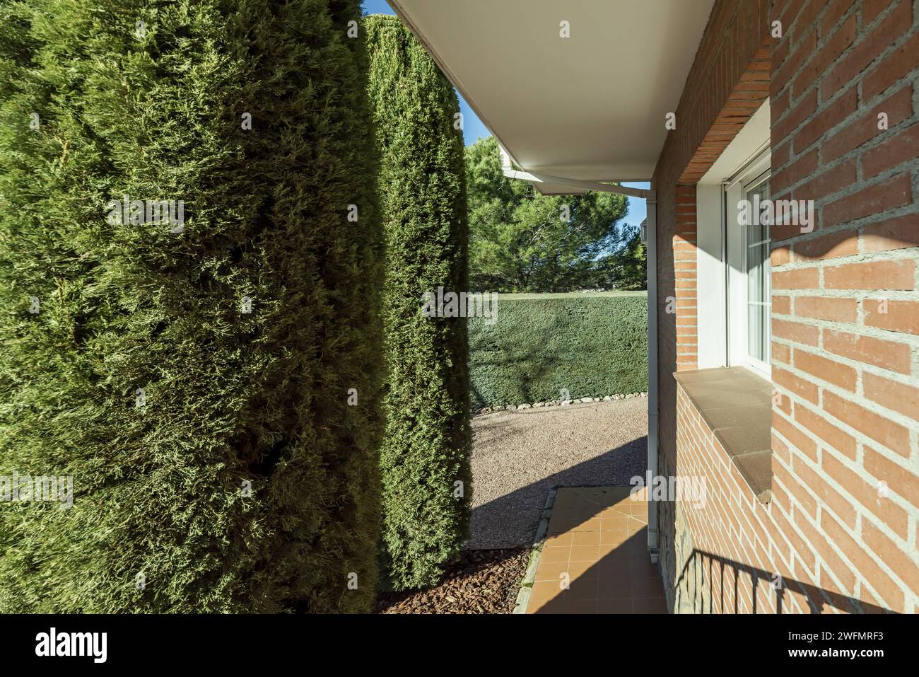 Elegant two story villa hi-res stock photography and images - Alamy