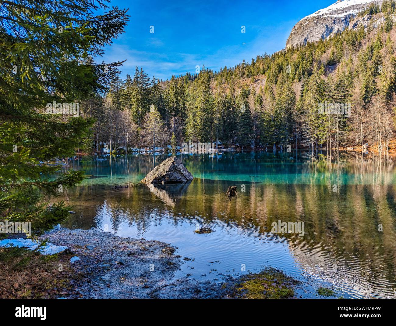 Lac vert france hi-res stock photography and images - Alamy