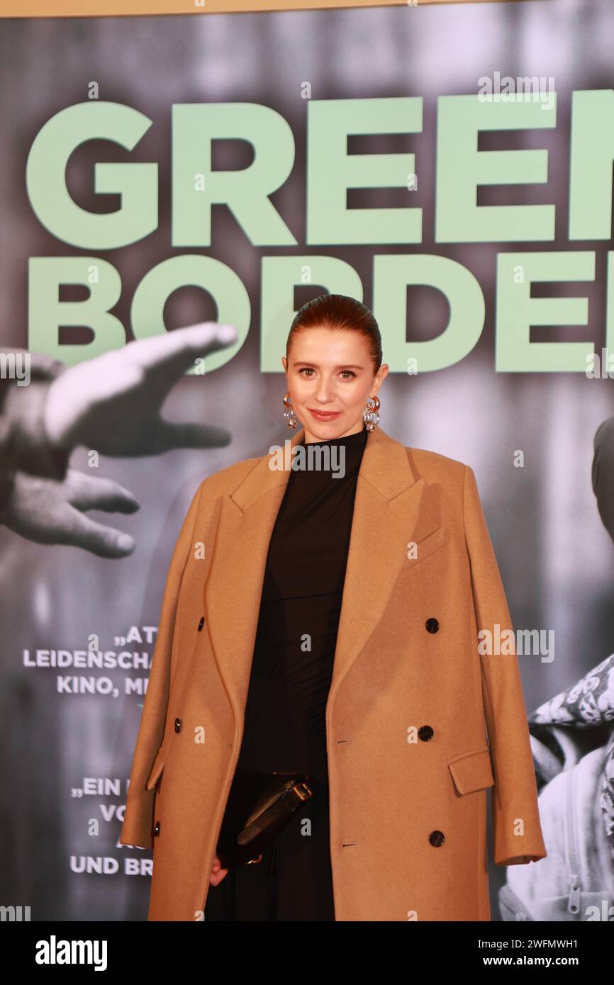 Berlin, Germany. 30th Jan, 2024. Berlin: Premiere "Green Border" in the ...