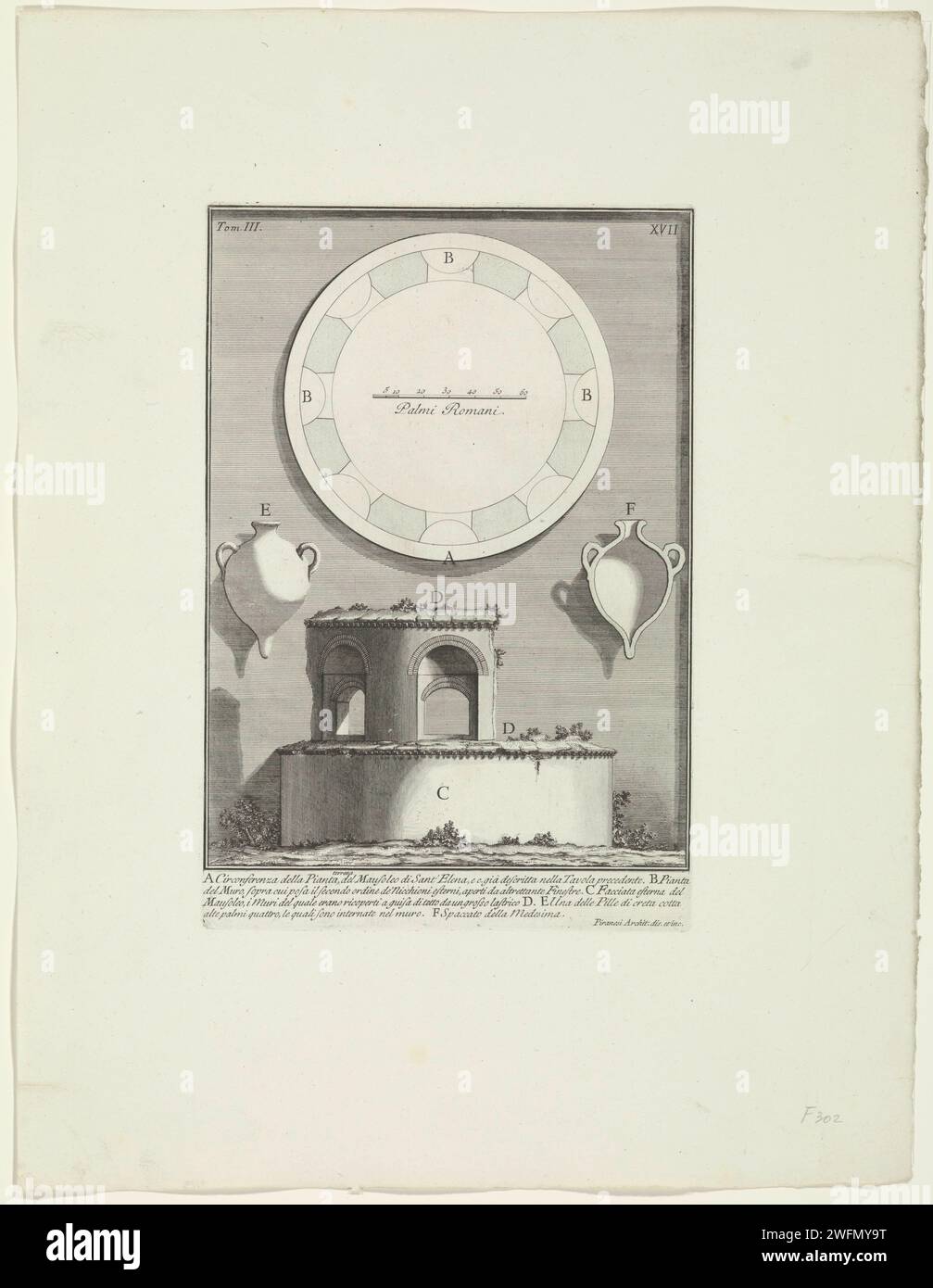 Mausoleum van Helena, Giovanni Battista Piranesi, c. 1756 - c. 1757 ...