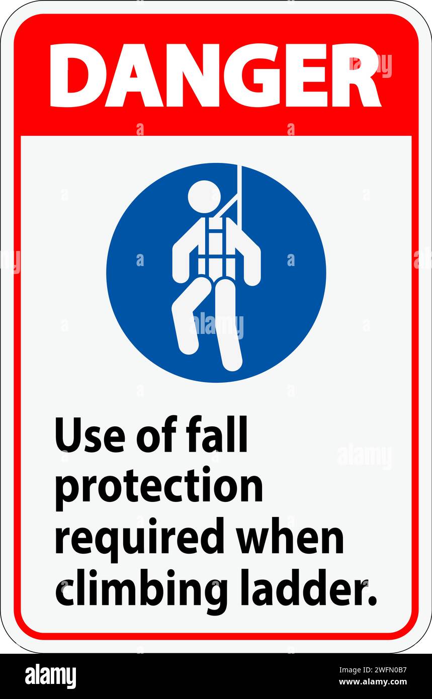 Safety harnesses Stock Vector Images - Alamy