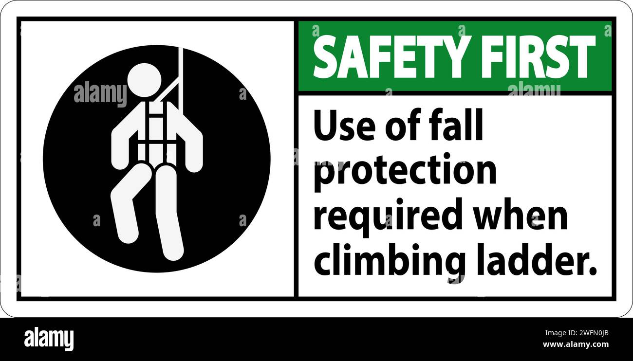 Ladder safety and factory Stock Vector Images - Alamy