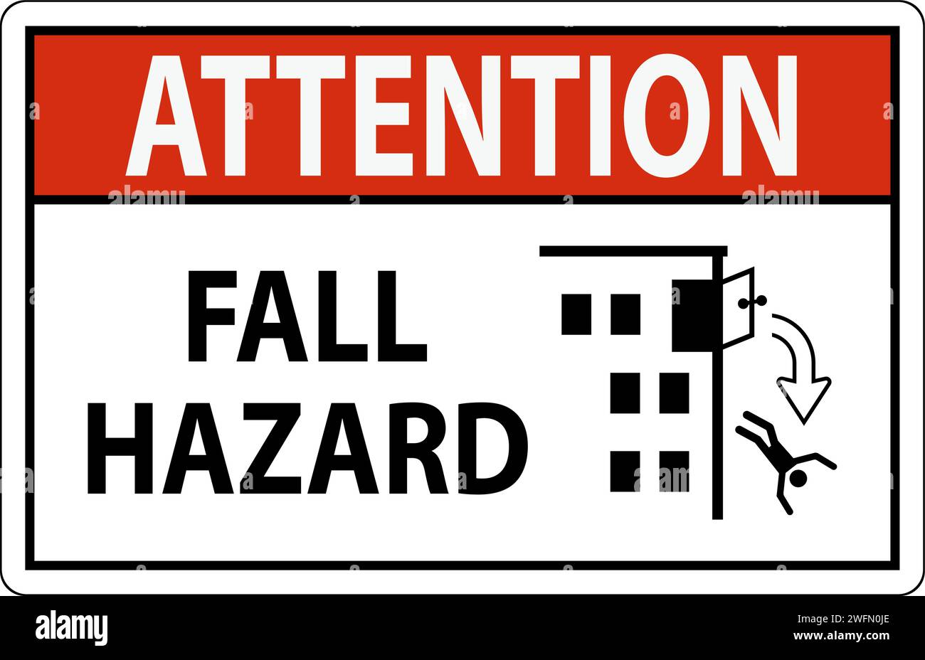 Stairs hazard Stock Vector Images - Alamy