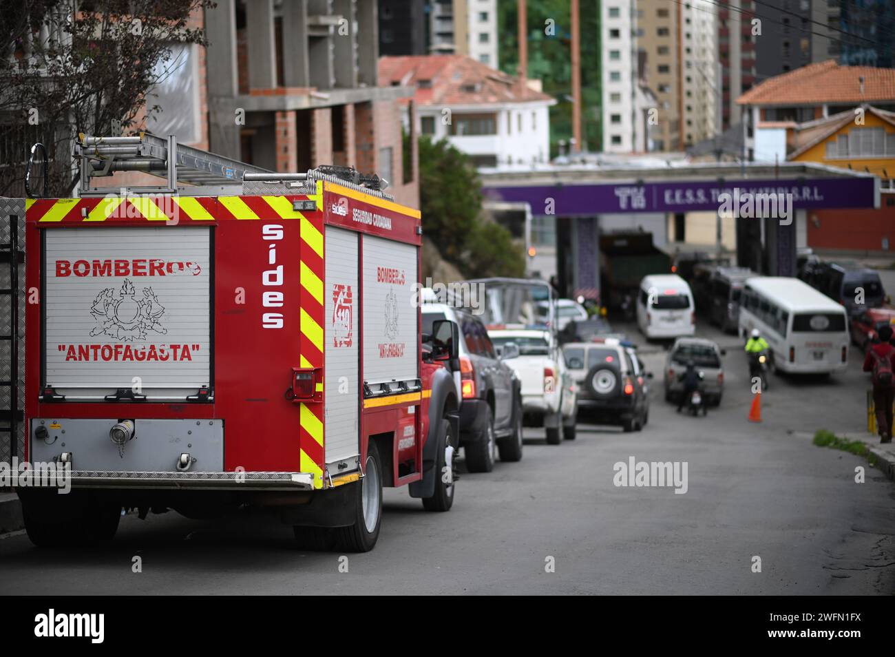 Blocking fire station hi-res stock photography and images - Alamy