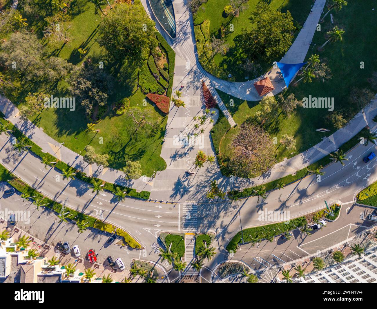 Overhead urban sprawl hi-res stock photography and images - Alamy