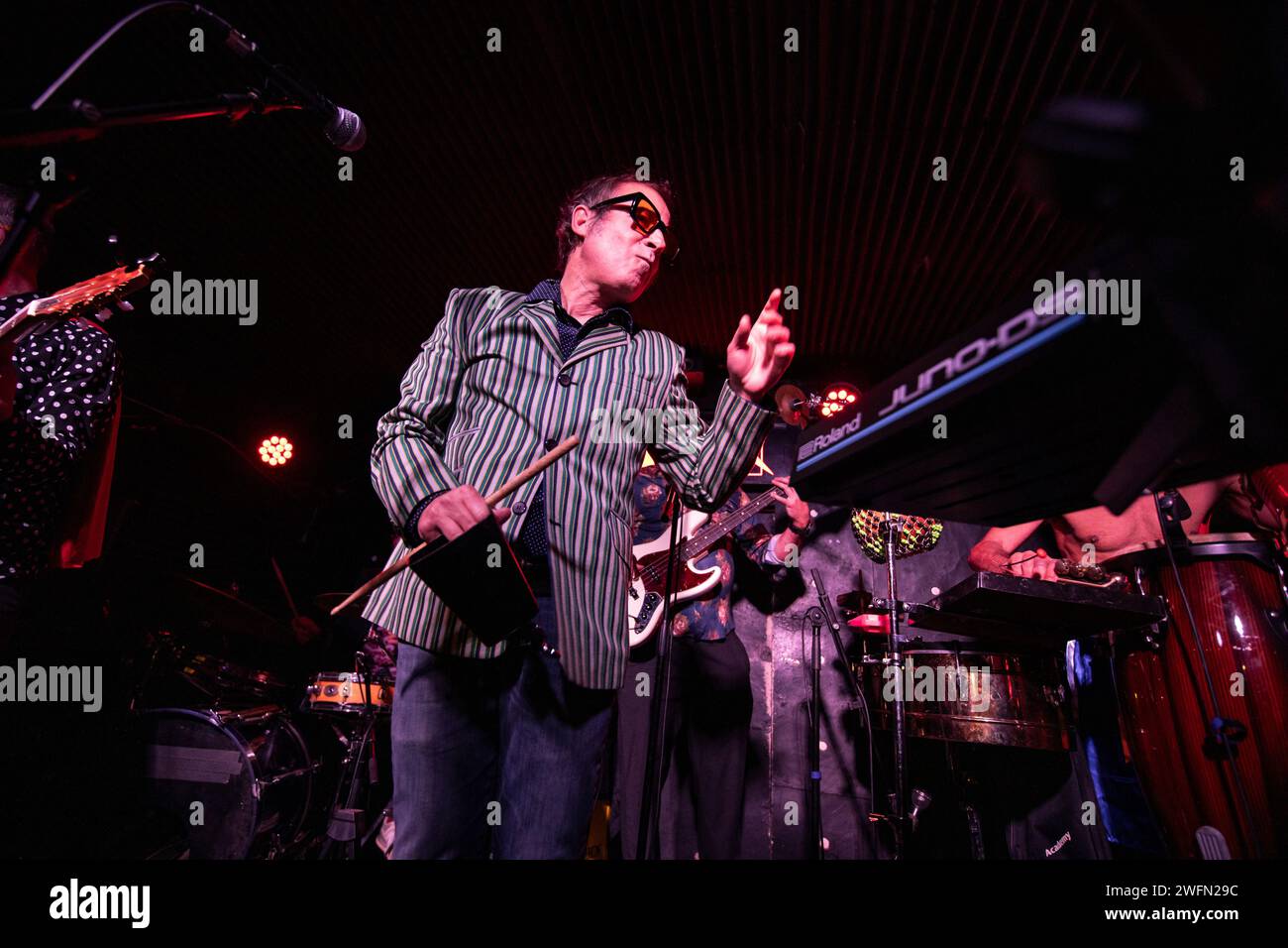 Barcelona, Spain. 2024.01.30. Azucarillo Kings perform on stage during ...