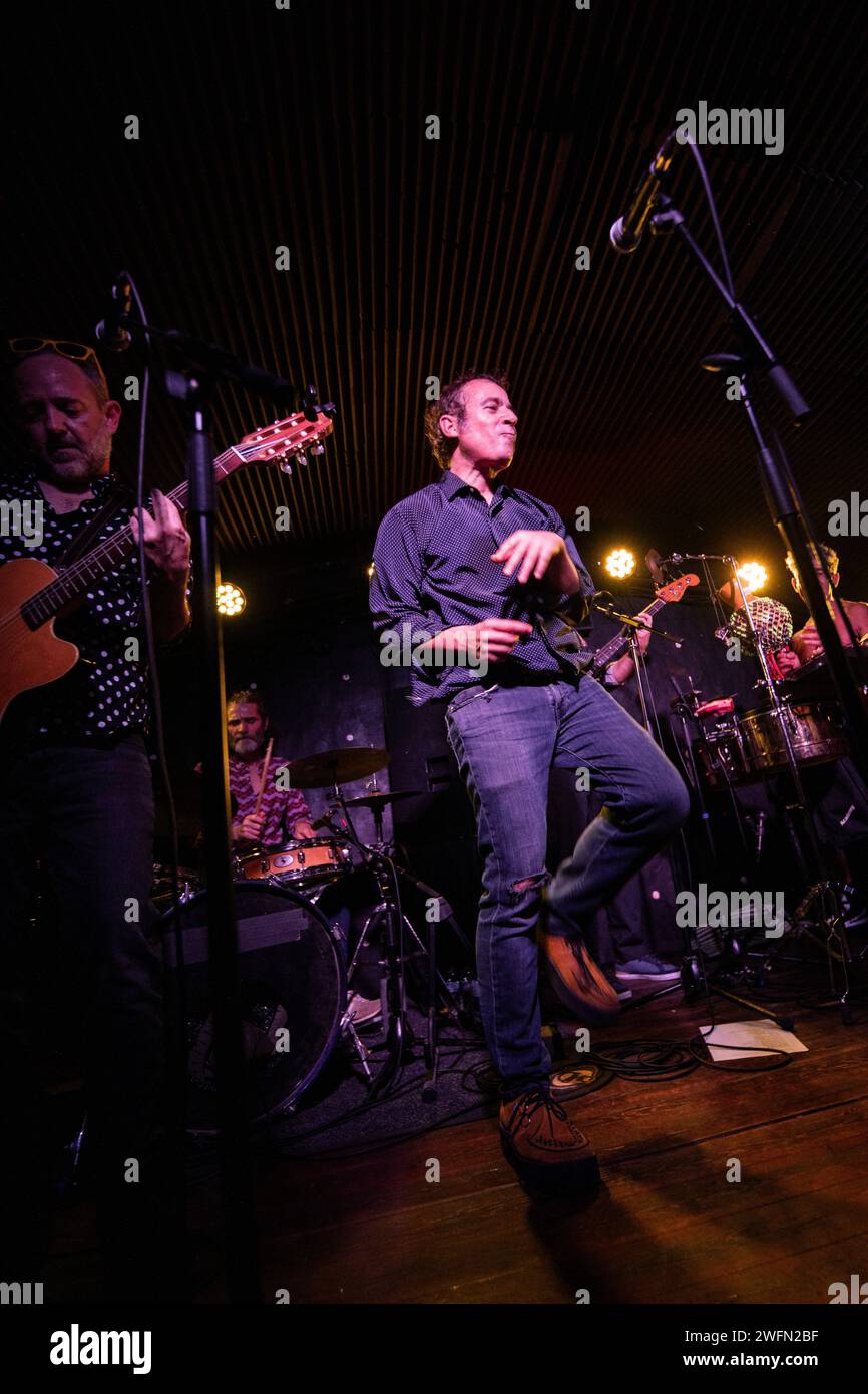 Barcelona, Spain. 2024.01.30. Azucarillo Kings perform on stage during ...
