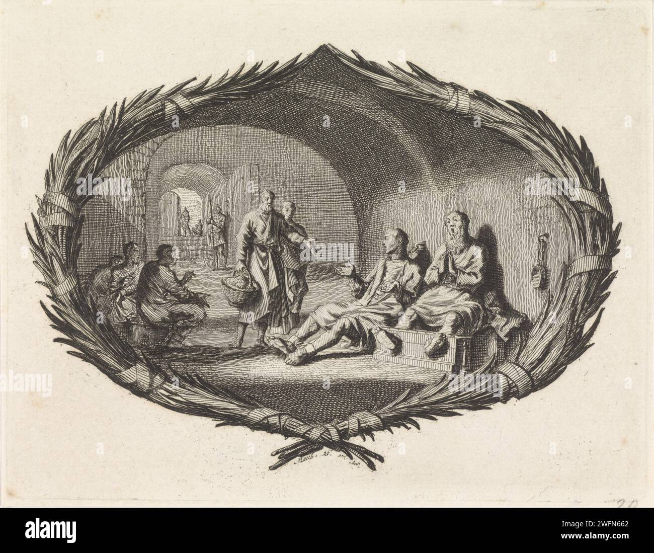 Prisoners visit mercy bible matthew 25 hi-res stock photography and ...