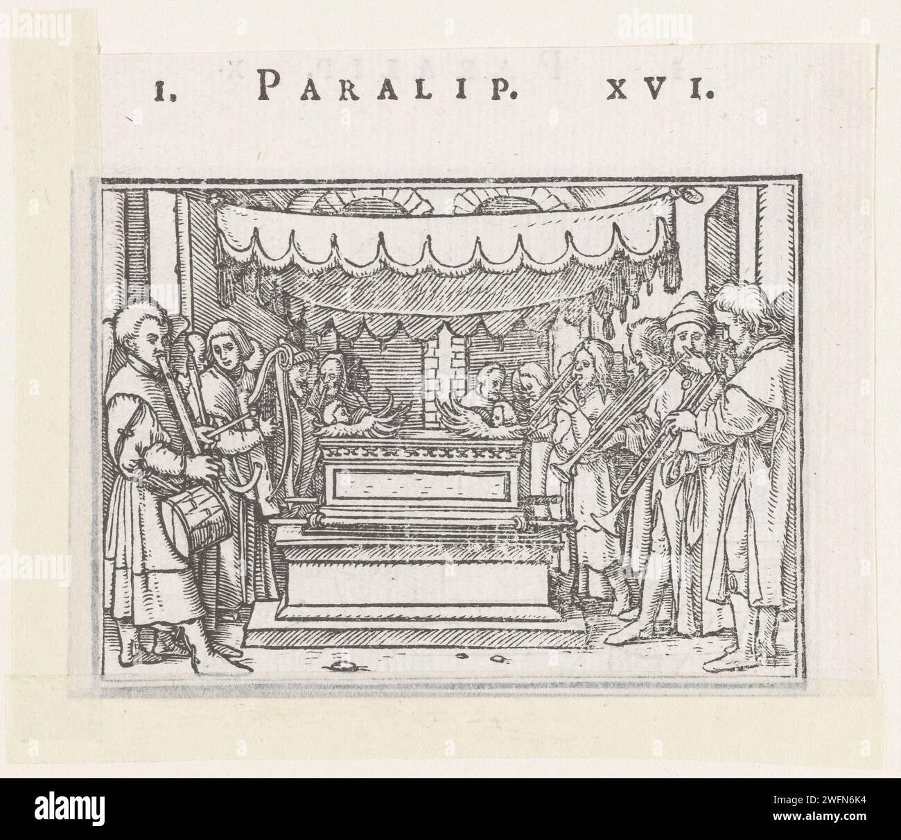 Levieten Muizens for Ark of the Covenant, Hans Holbein (II), 1538 print ...