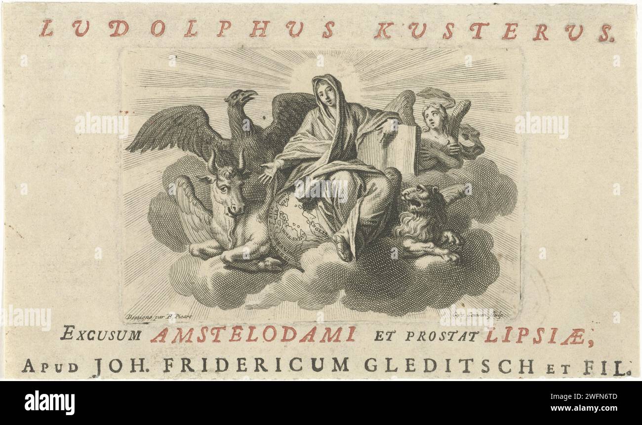 Maria and the four Apocalyptic animals, Gilliam van der Gouwen, After ...